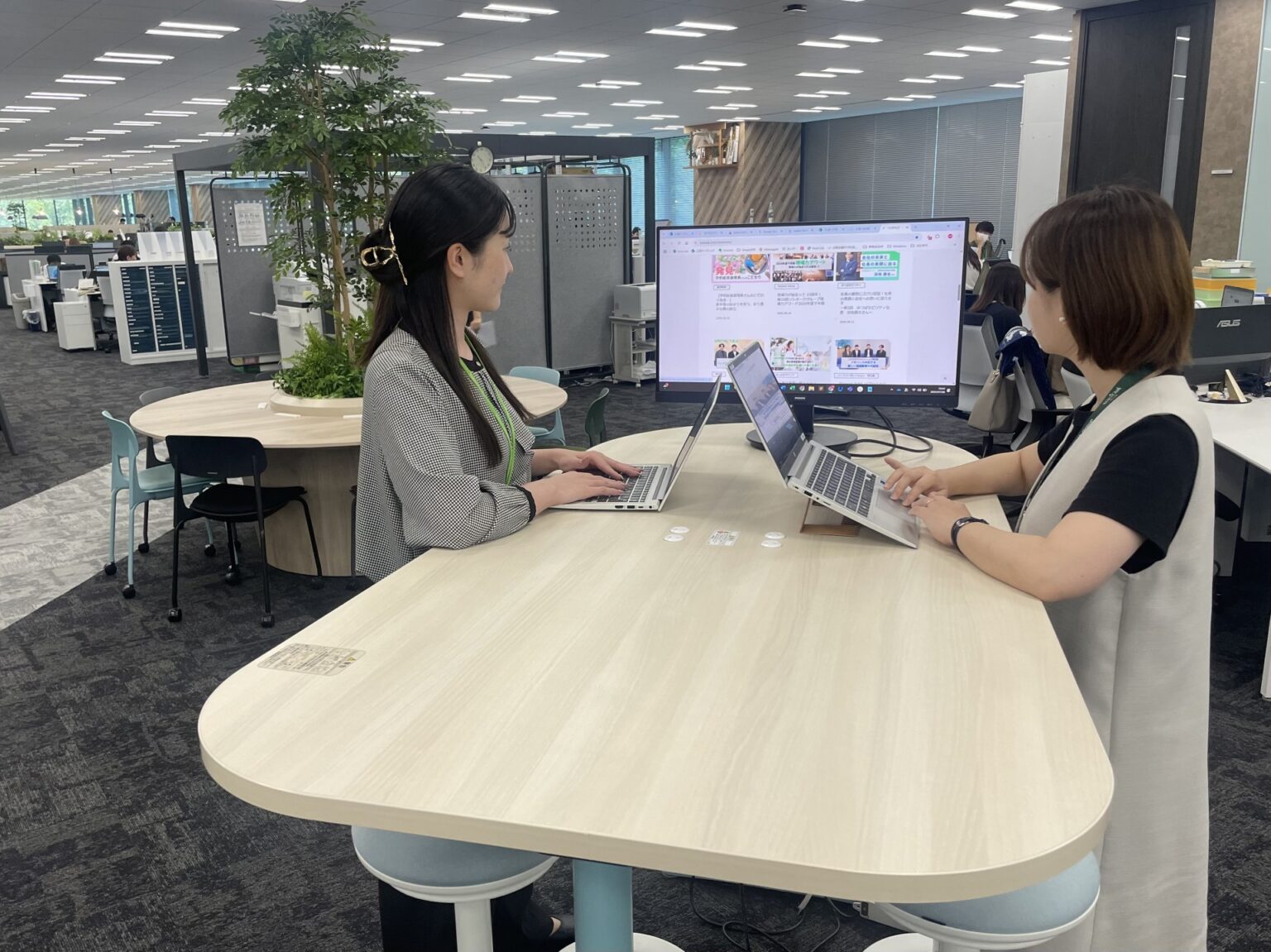 コミュニケーションの輪が広がるソシオークグループの新拠点！ 本社オフィスを紹介します♪ | ソシオウェブ（SOCIOWEB）｜ソシオークグループウェブマガジン｜葉隠勇進・明日葉・あしたば ...